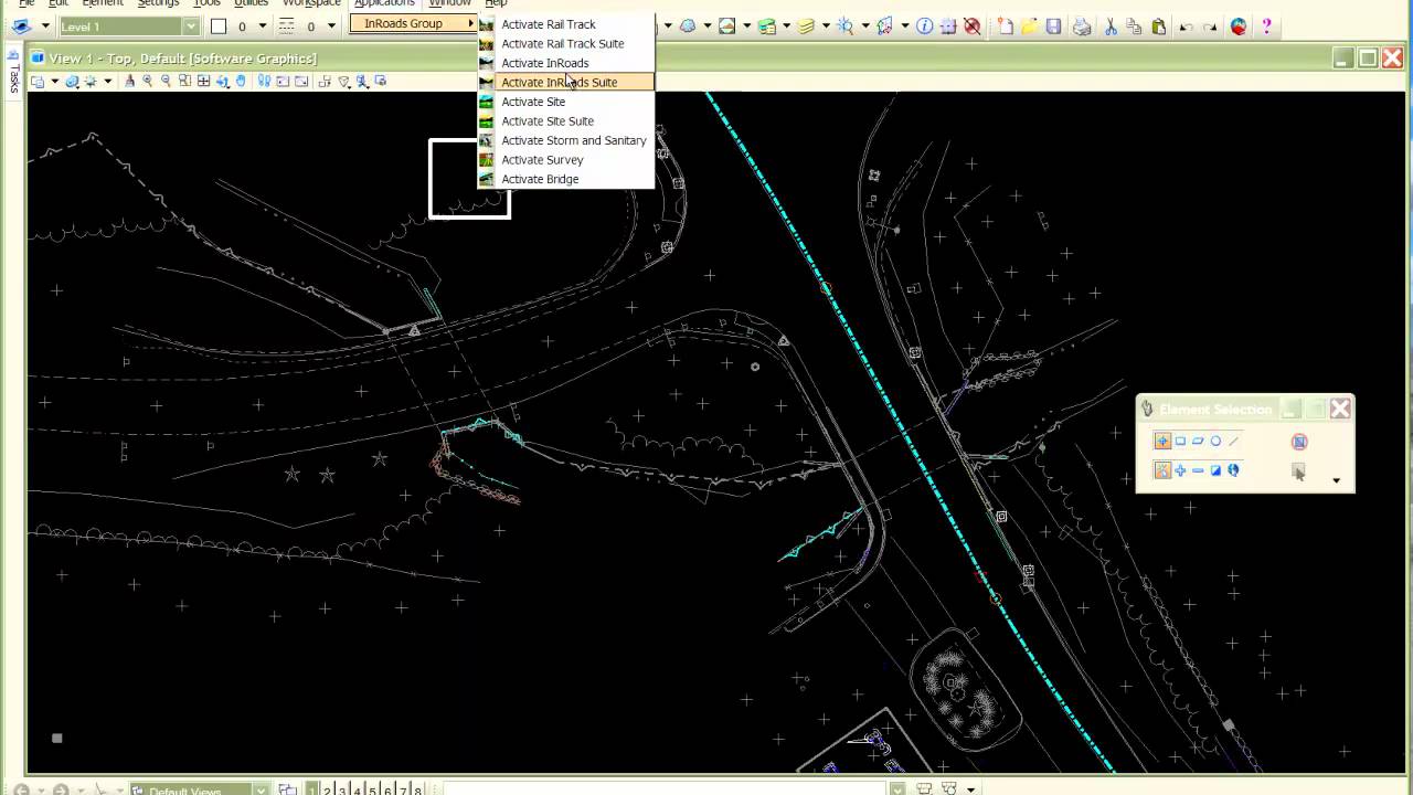 InRoads Level 1 - Getting Started - YouTube