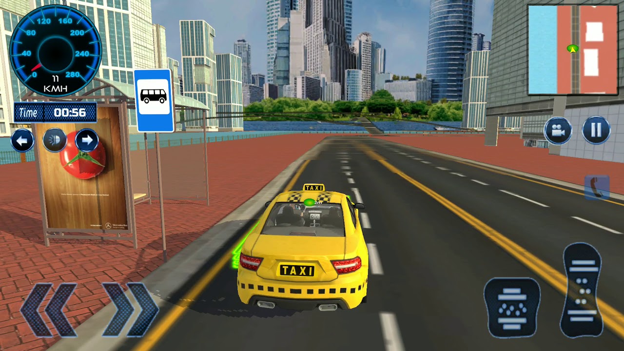 New York Taxi Simulator 2020 - Taxi Driving Game Android Gameplay - YouTube