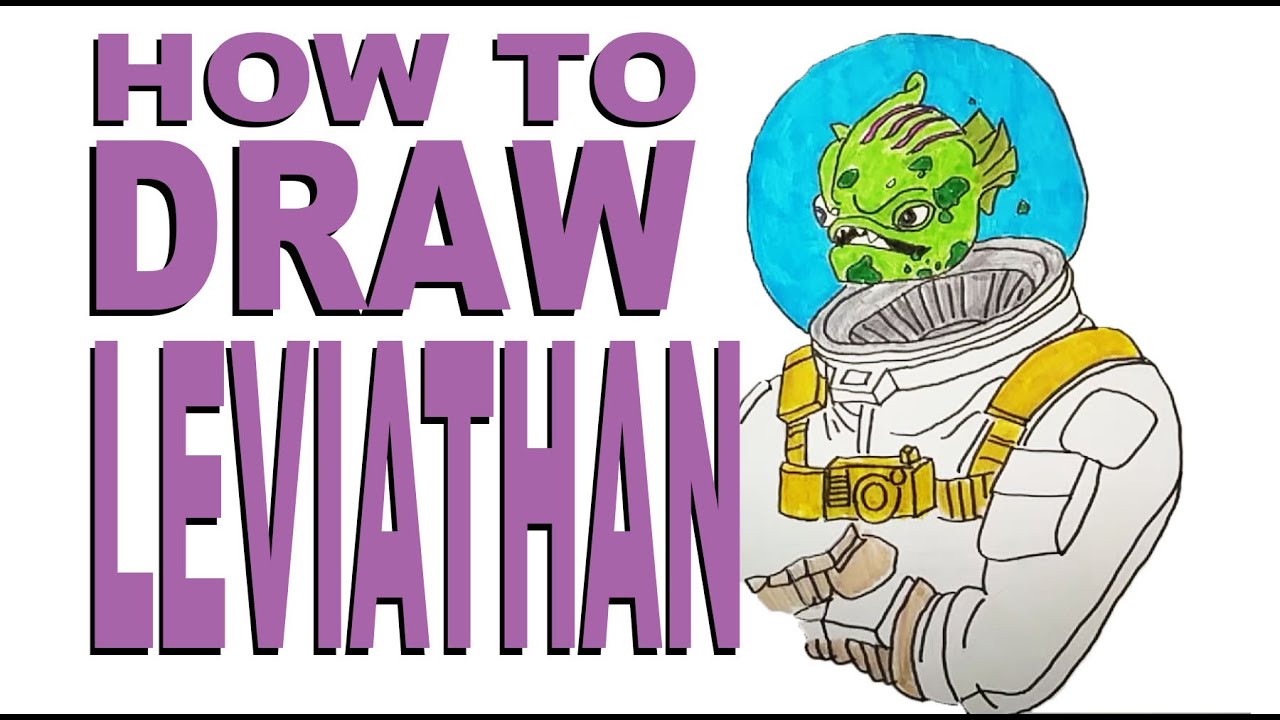 How to Draw Leviathan - YouTube