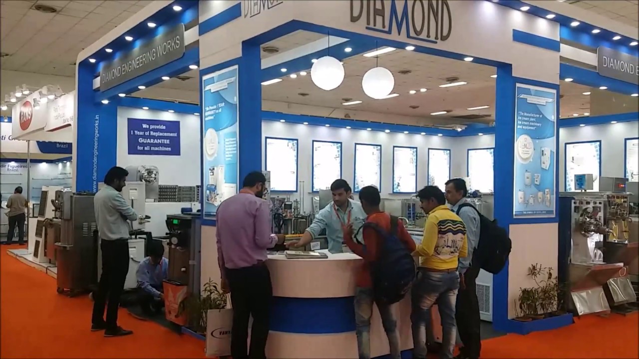 Ice cream plant By Diamond engineering works | AAHAR 2018 New Delhi ...