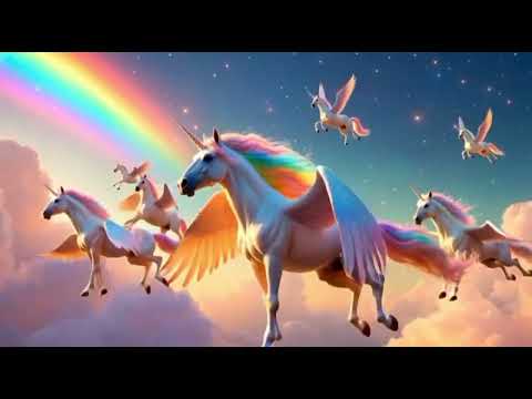 Tək Buynuzlu Atlar 🦄 | Cənnət Kimi Yerdə Sehrli Musiqi ✨ Relaxing Fantasy Music