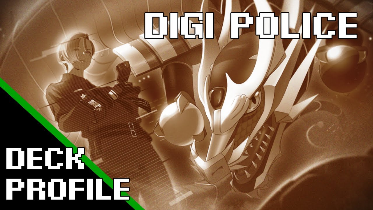 Digimon TCG! Digi Police Deck Profile (BT15) - YouTube