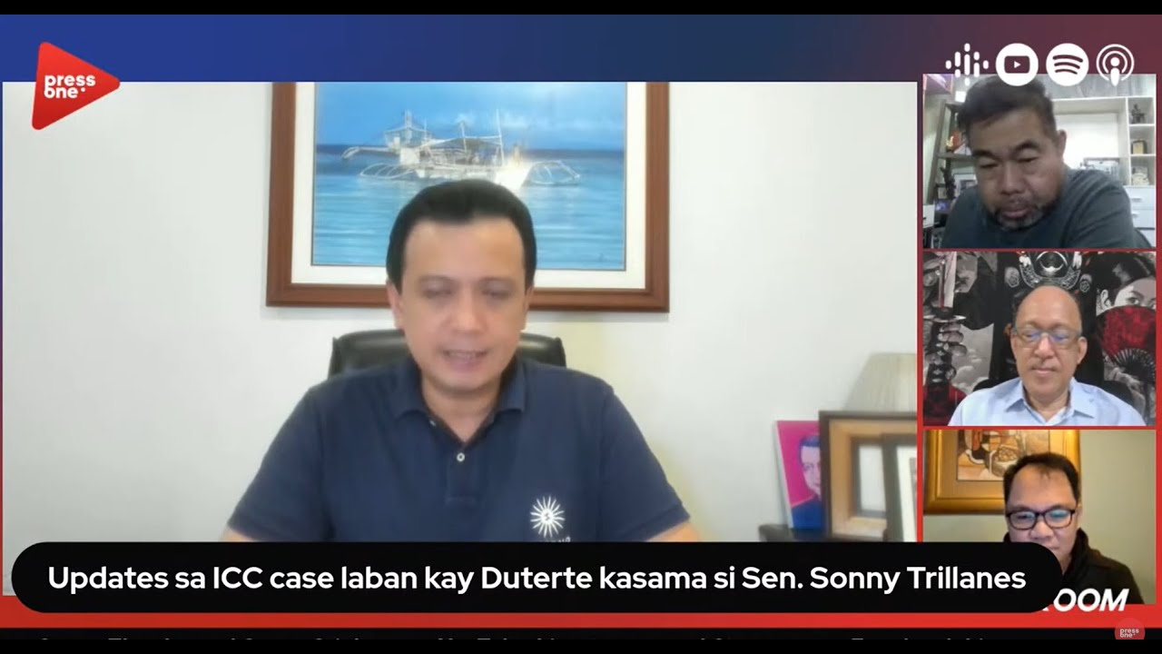 Updates sa ICC case laban kay Duterte kasama si Sen. Sonny Trillanes ...