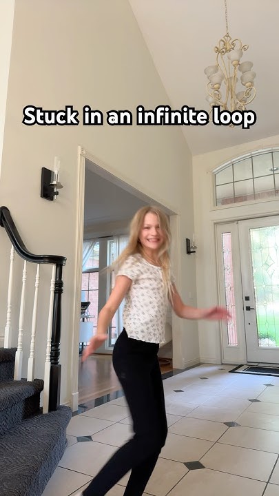 Stuck in an infinite loop ♾️ - YouTube