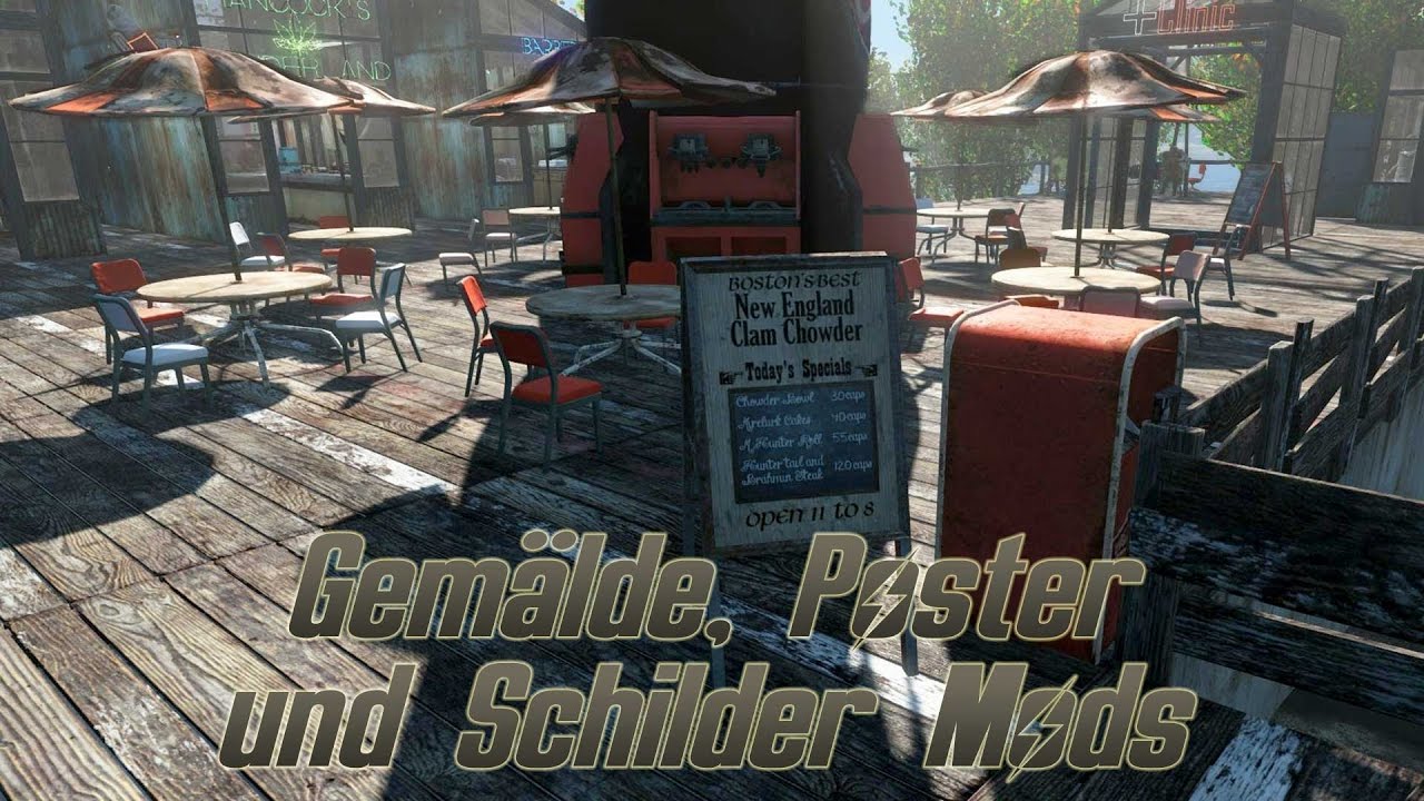 Gemälde, Poster und Schilder - Die besten Fallout 4 Mods (PC/XB1) - YouTube