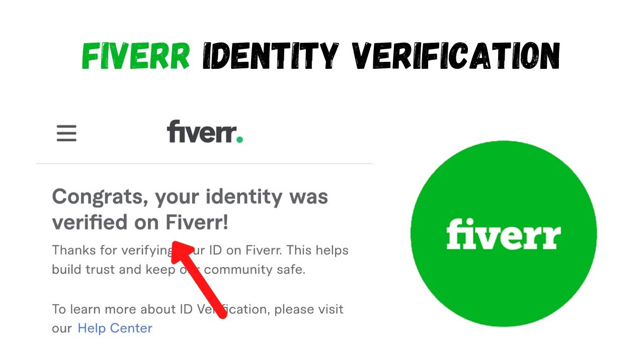 Fiverr Identity Verification | How to Verify Fiverr Account with ID ...