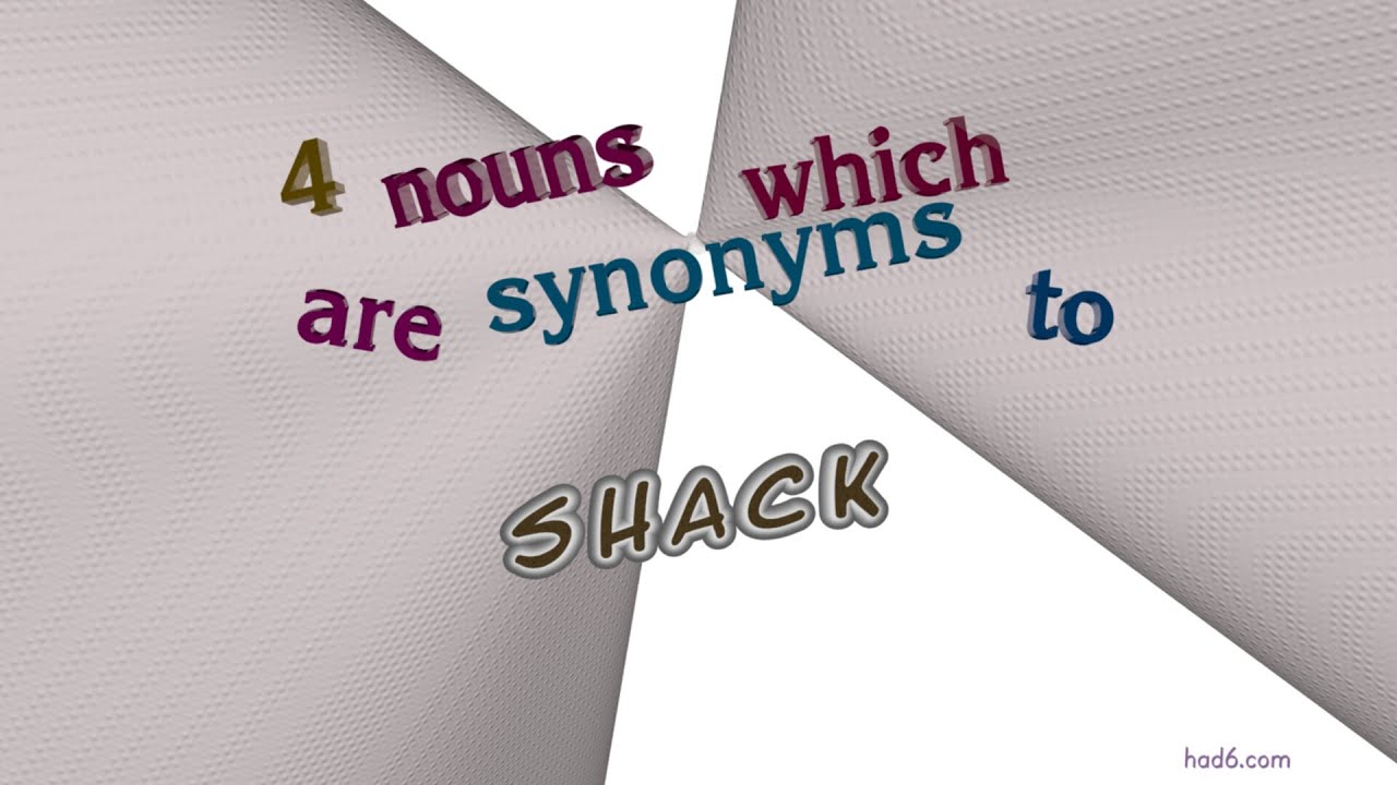Shack 5 Nouns Which Are Synonym To Shack sentence Examples YouTube shack-5-nouns-which-are-synonym-to-shack-sentence-examples-youtube