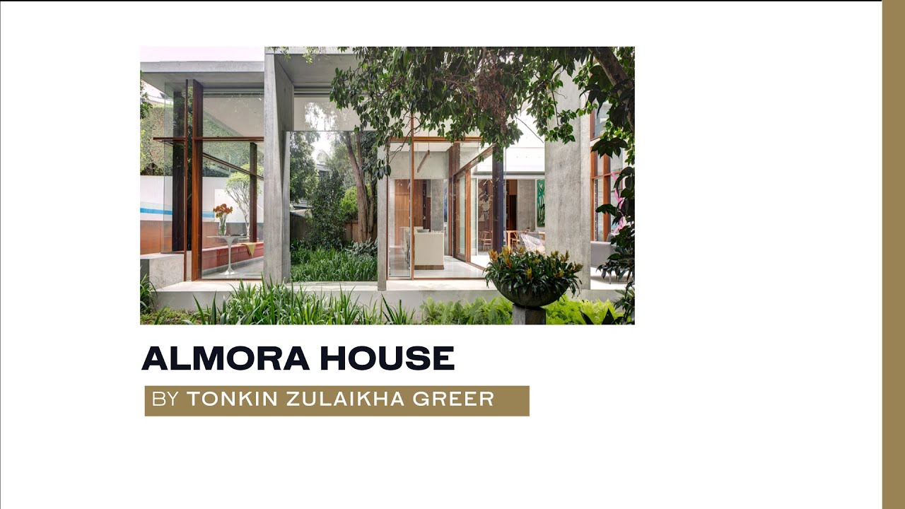 Almora House is a celebration of contrasts with concrete and greenery ...