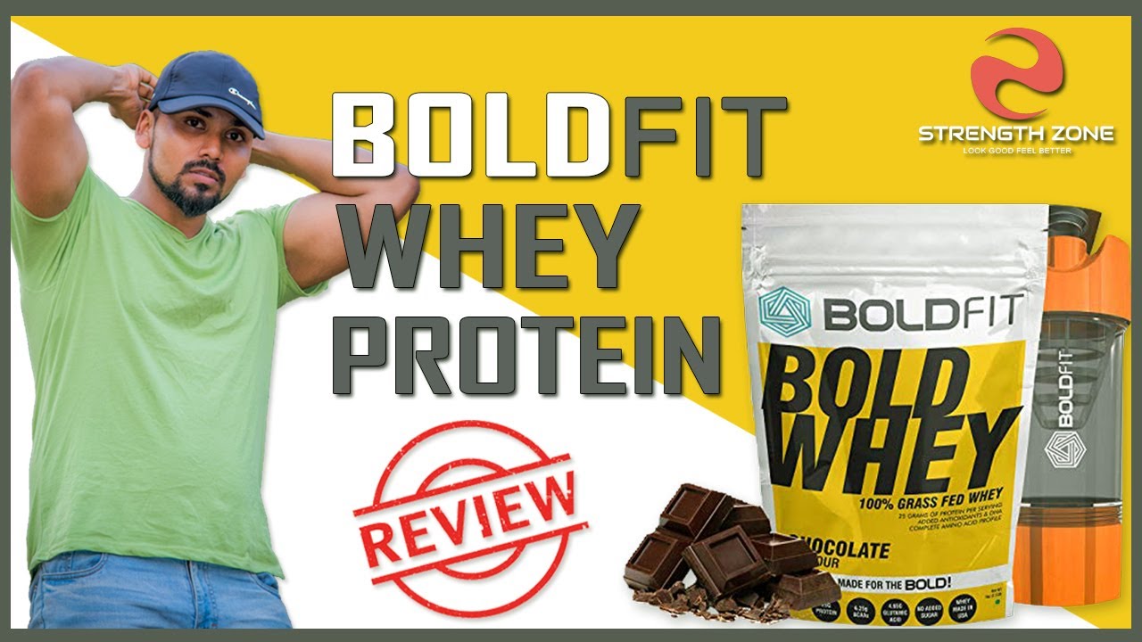 Boldfit Bold Whey protein review - YouTube