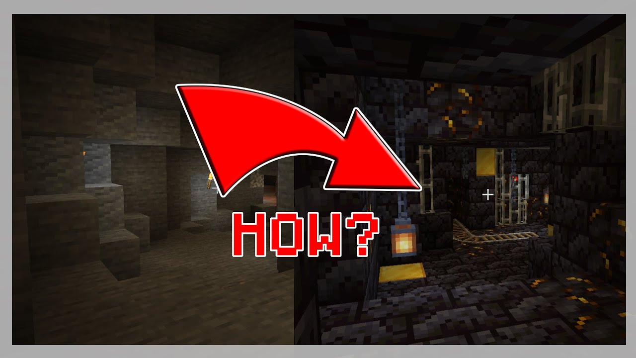 How to Make boring cave in to cool Cave in Minecraft... - YouTube