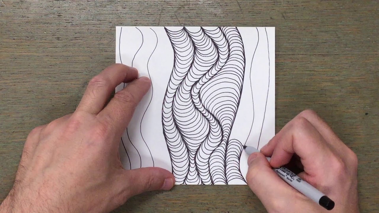 How to make OP art - YouTube