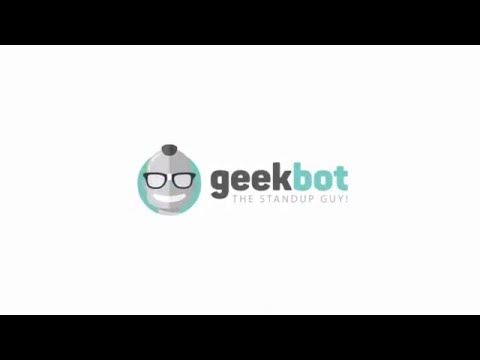 First look of Geekbot for asynchronous stand up meetings - YouTube