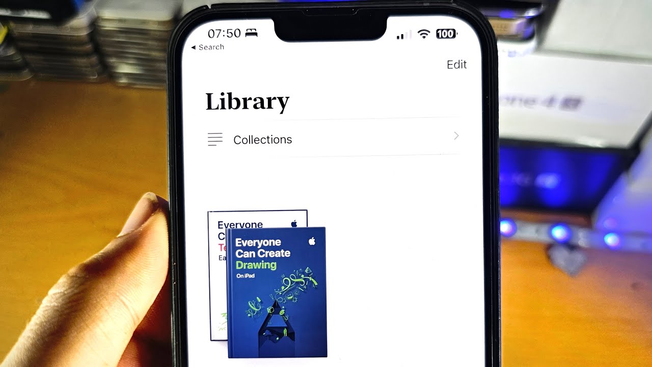 ANY iPhone How To Access Library! - YouTube