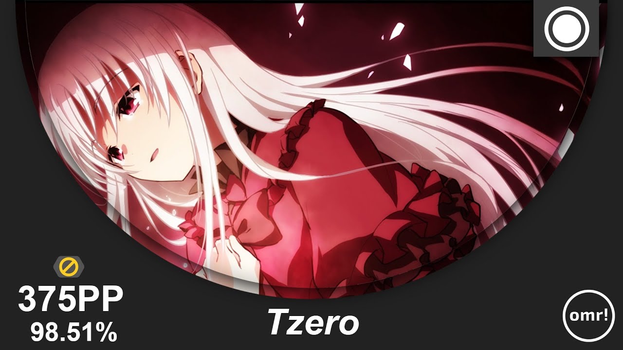 osu! | Tzero | Horie Yui - Asymmetry [Expert] (98.51%) 375pp - YouTube