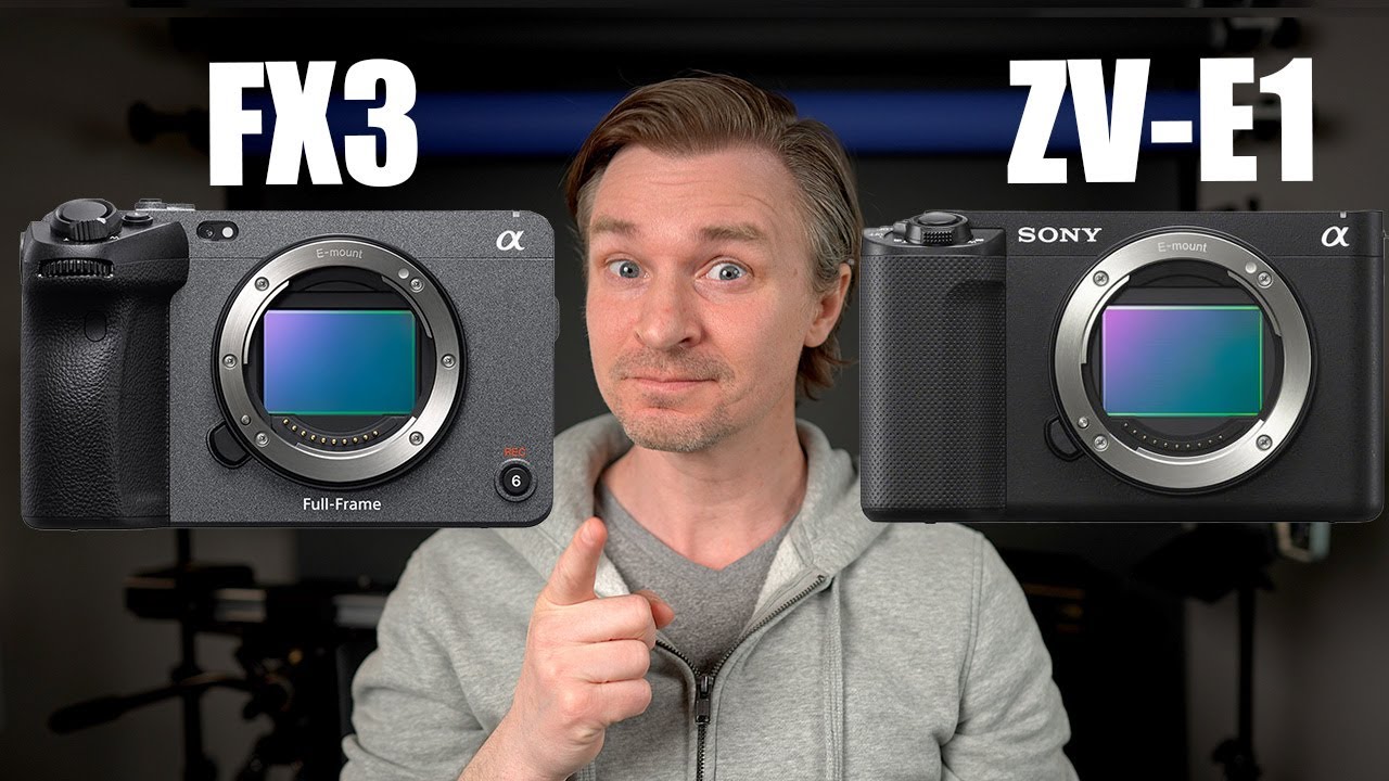 Sony FX3 vs Sony ZV-E1 - YouTube