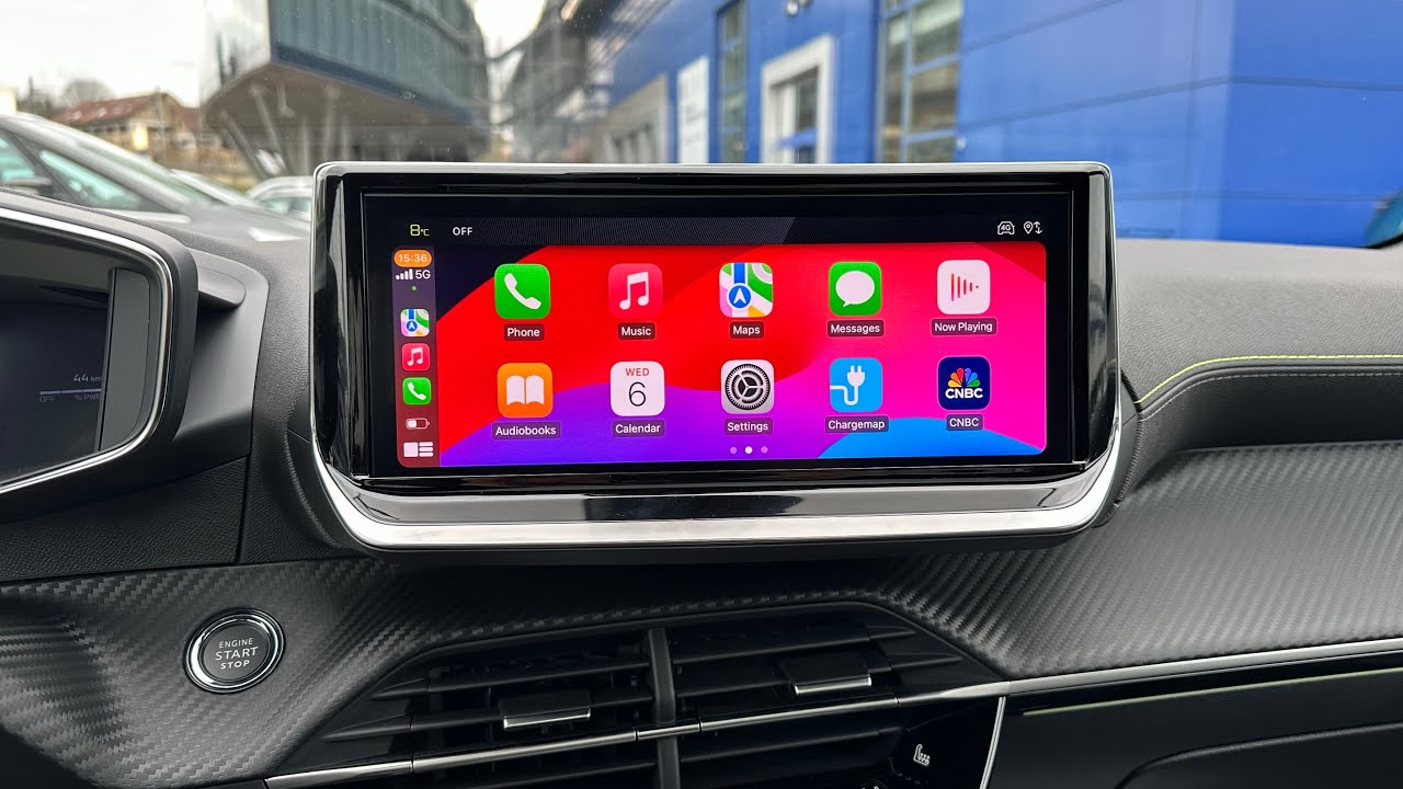 2024 Peugeot 208 Apple CarPlay - YouTube