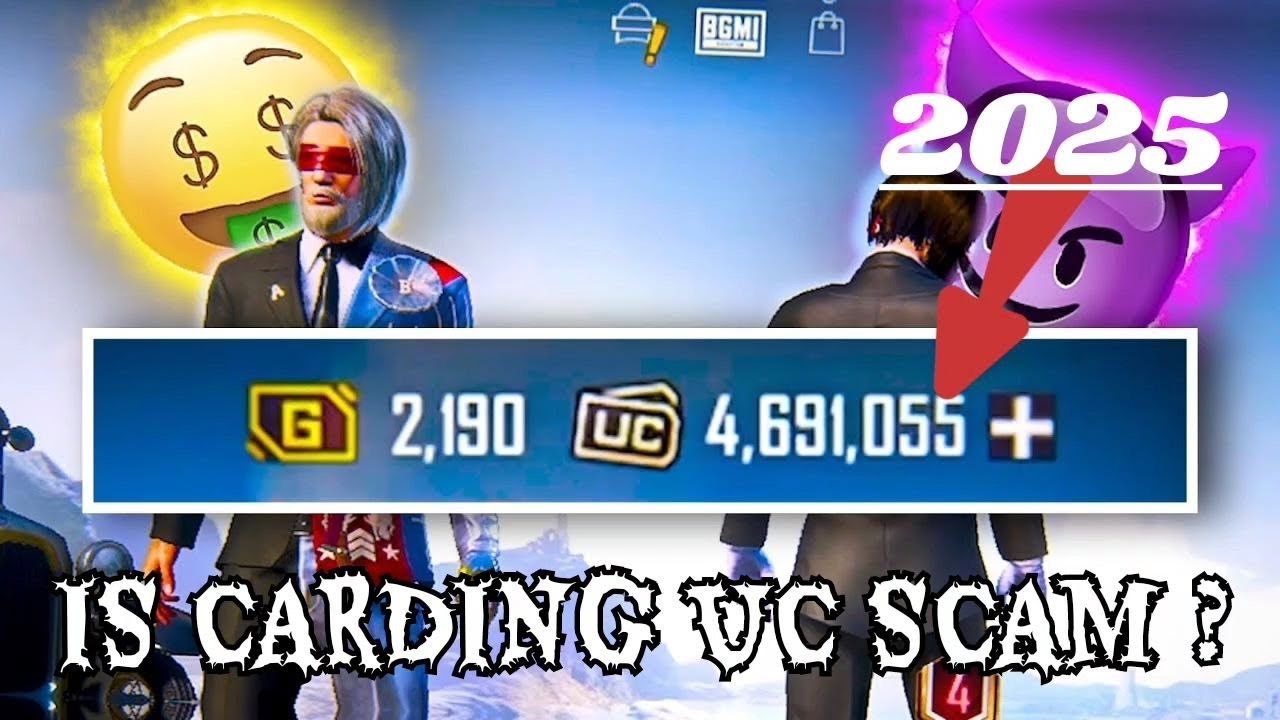 2025 BGMI UC CARDING HOW TO BUY CARDING UC ? BGMI CARDING UC METHOD ...