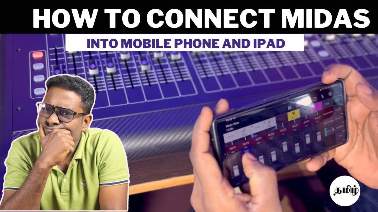 How to Connect Midas M32 to Mobile Phone and IPad - Remote Control ...