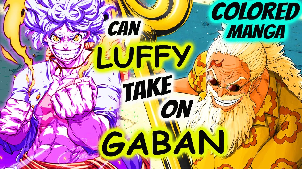 Can Luffy Steal The Key | Gaban Vs. Luffy | One Piece Manga Colored ...