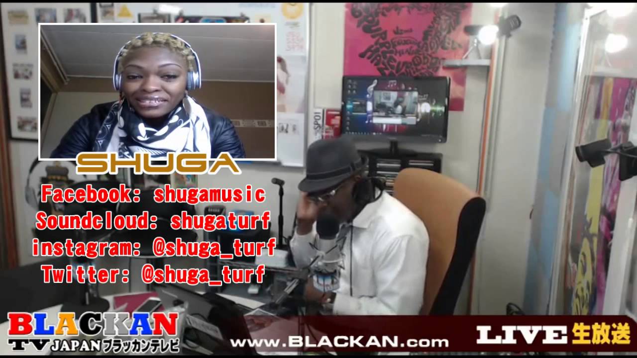 Blackan Online Interview with reggae artist SHUGA, レゲエアーティスト「SHUGA」シュガー ...