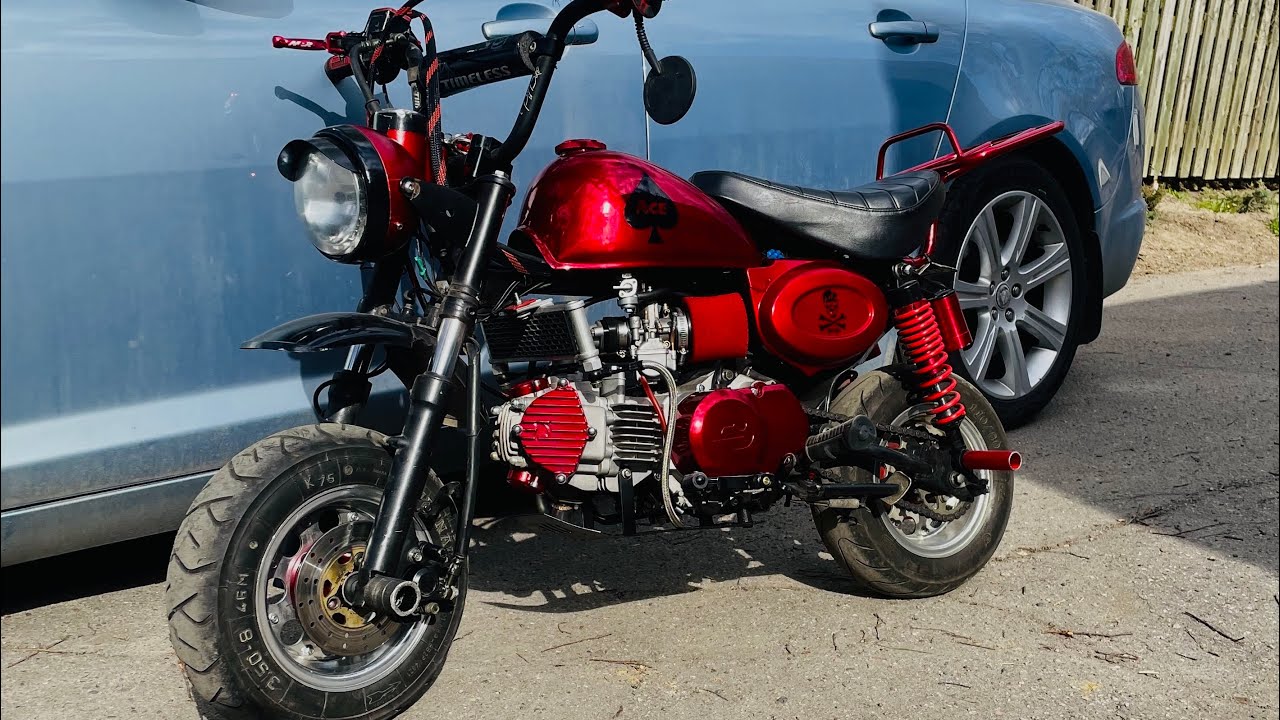 160cc YX Monkey Walkaround & Soundcheck - YouTube