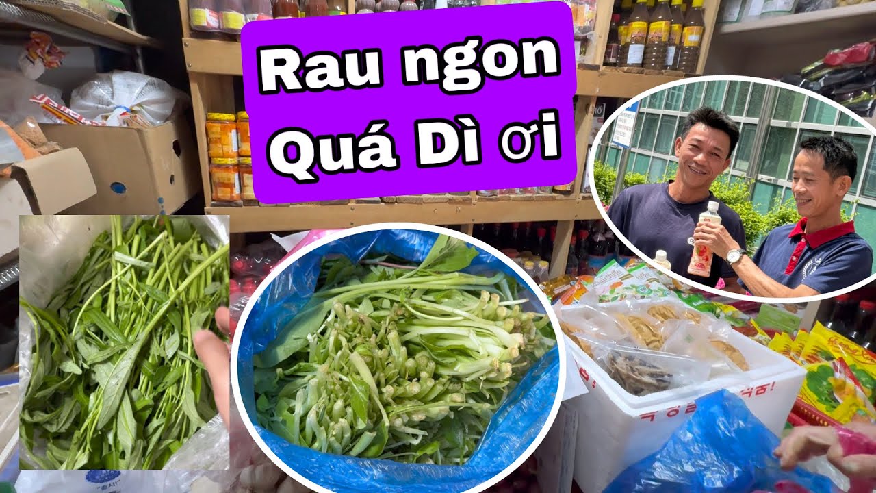 Đi Mua Rau Việt Nam Cho 2 Anh Rể. - YouTube