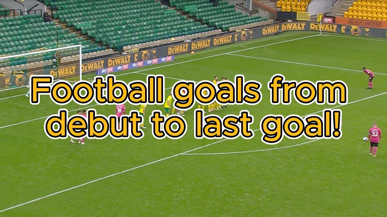 Debut and last goal famous football players - YouTube