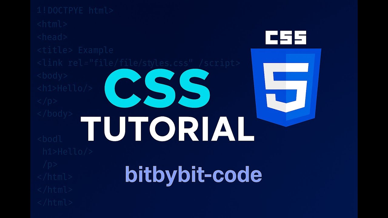 CSS Custom Fonts & Display Flex Explained 🔤📦 | Font-Family & Flexbox Tutorial – bitbybit-code -7 ...