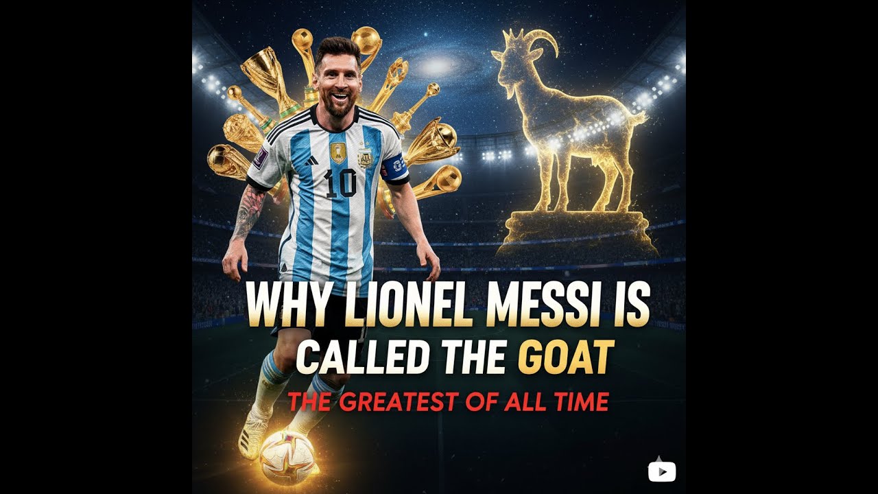 Why Lionel Messi is Called The GOAT - YouTube