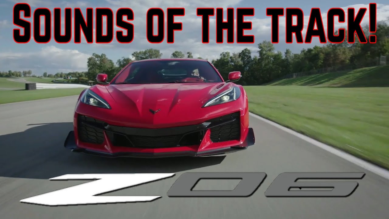 The BEAUTIFUL sound of the C8 Corvette Z06 on the Track! - YouTube