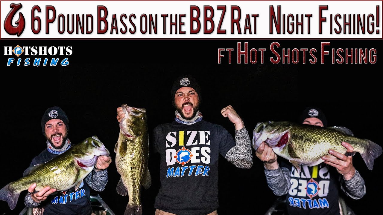 SIX POUND BASS ON SPRO BBZ RAT Night Bassin in Southern Mass ft. Chris ...