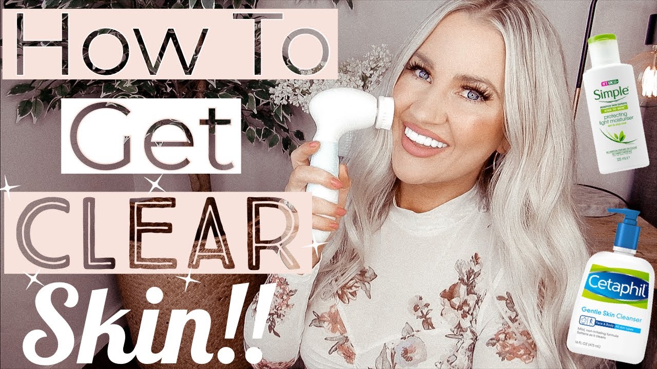 MORNING SKINCARE ROUTINE FOR OILY SKIN GRWM || HOW I GOT RID OF ACNE ...