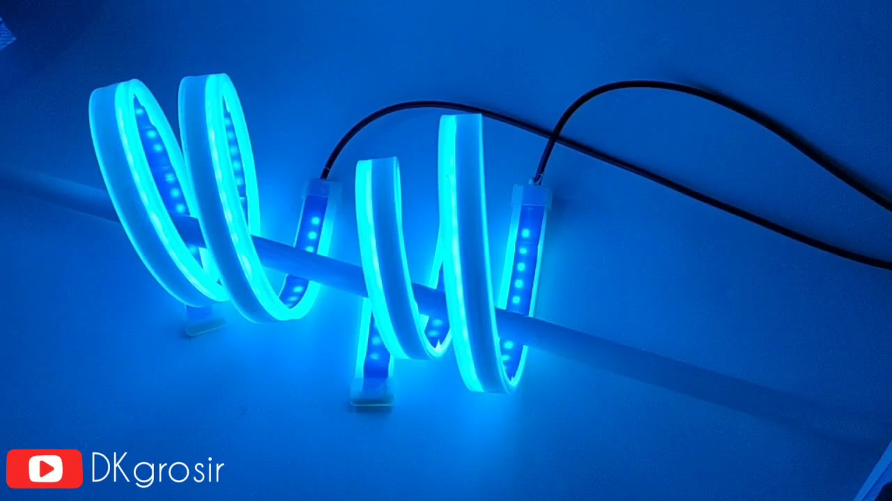 Alis slim 60Cm Ice blue Kuning Modul tanam - YouTube