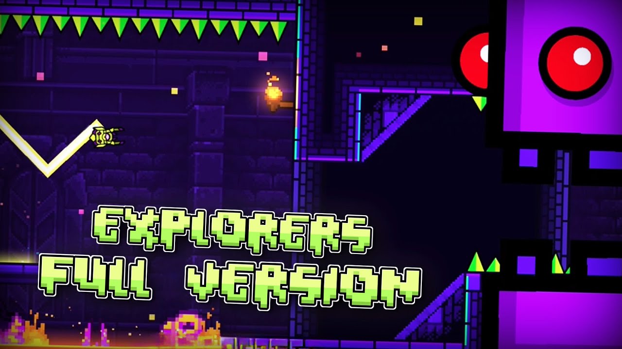 ¡LA NUEVA VERSIÓN COMPLETA DE EXPLORERS EN GEOMETRY DASH 2.2! - YouTube