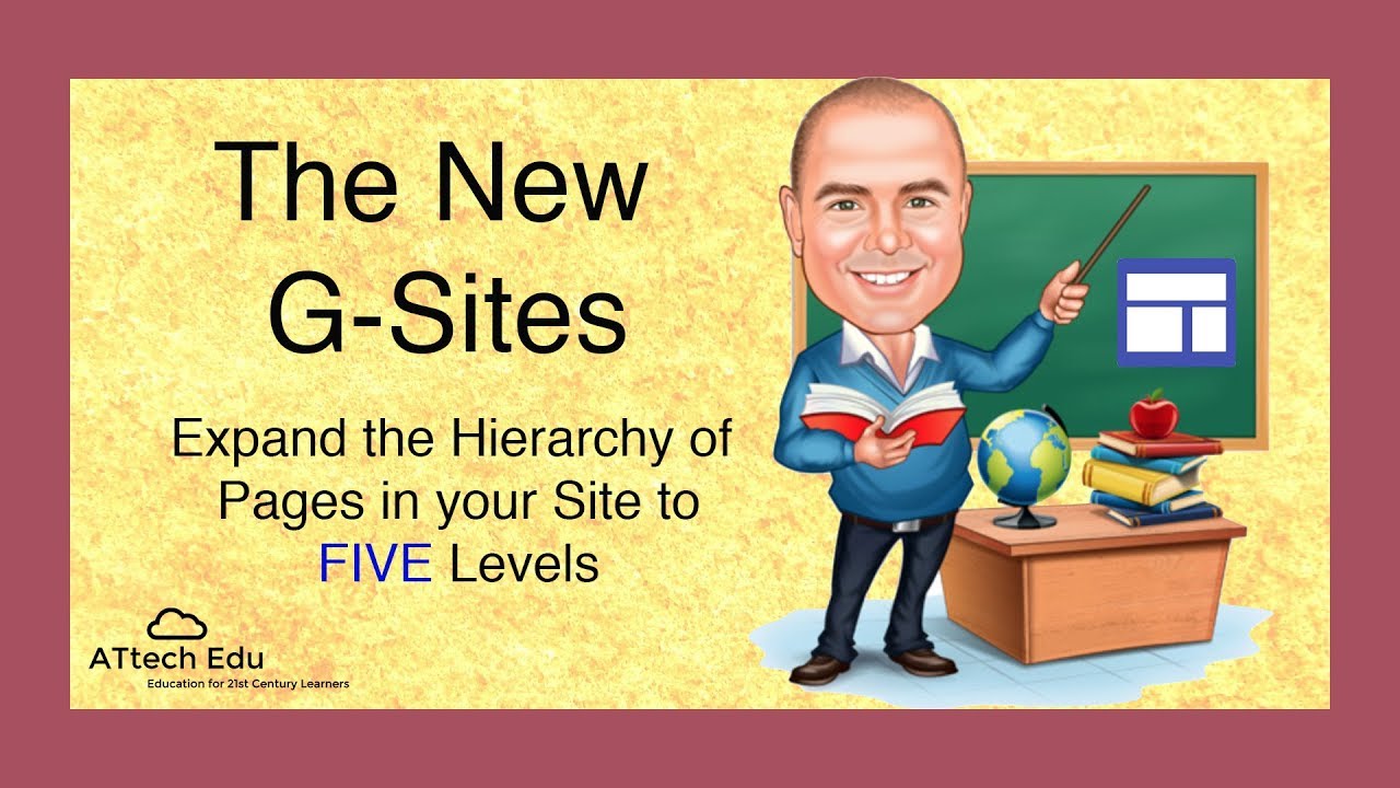 New Features of the New G-Sites - Extended Page Hierarchy - Add up to ...