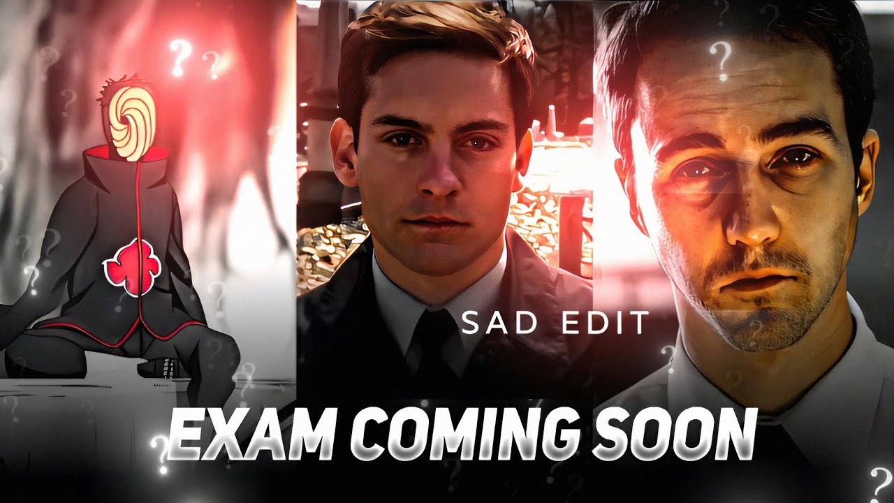 Exam coming soon - sad edit | Let her go X husn | - YouTube