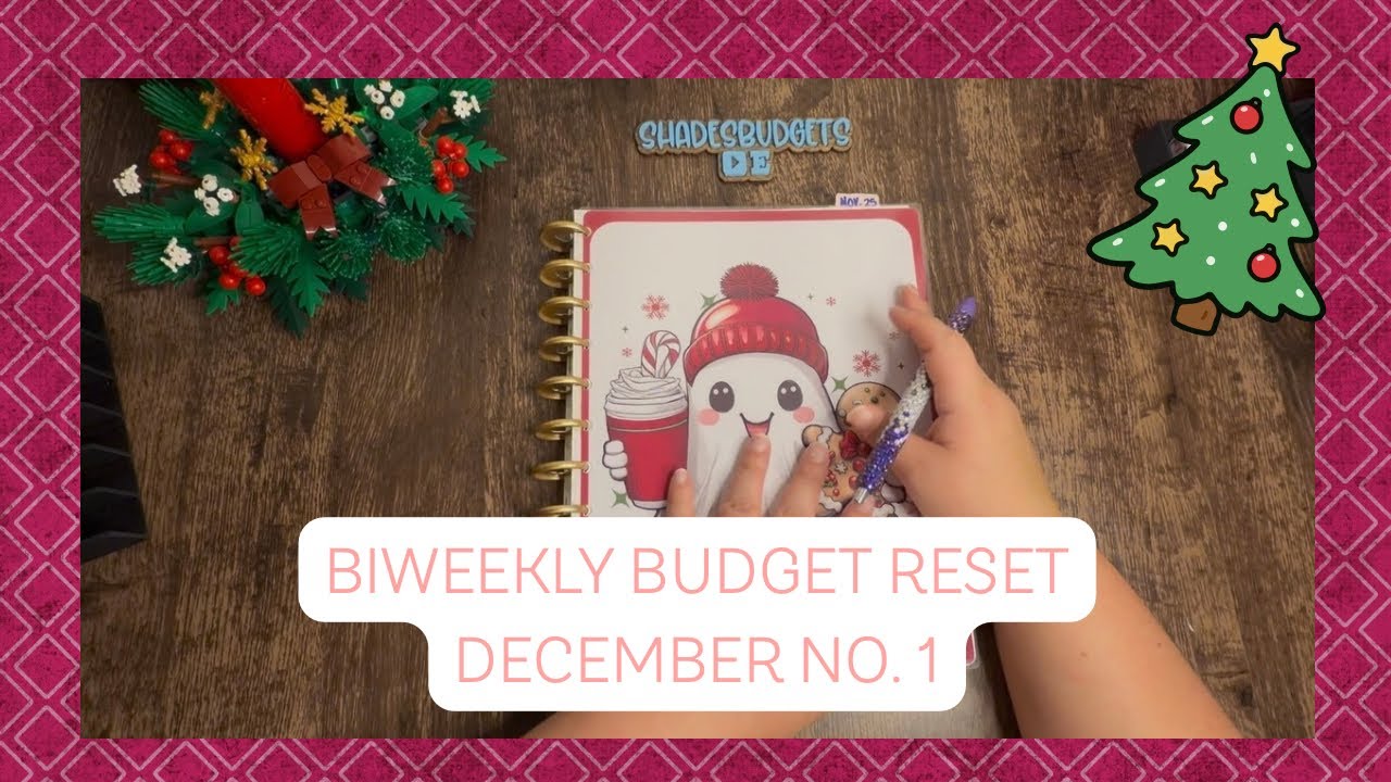 Biweekly Budget Reset No. 1 for December || HOT 🥵 MESS || what day even ...