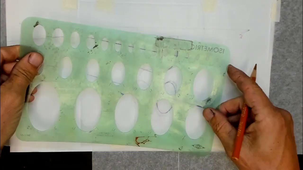 52. Perspective Drawing: More on Two-Point Ellipses - YouTube