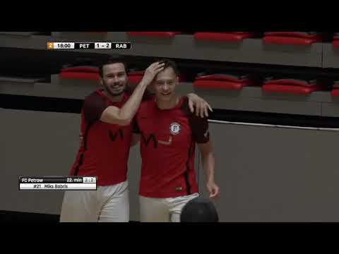 Latvia League - Play-offs / Final / Game 1 - FC Petrow 4x2 FK Raba ...