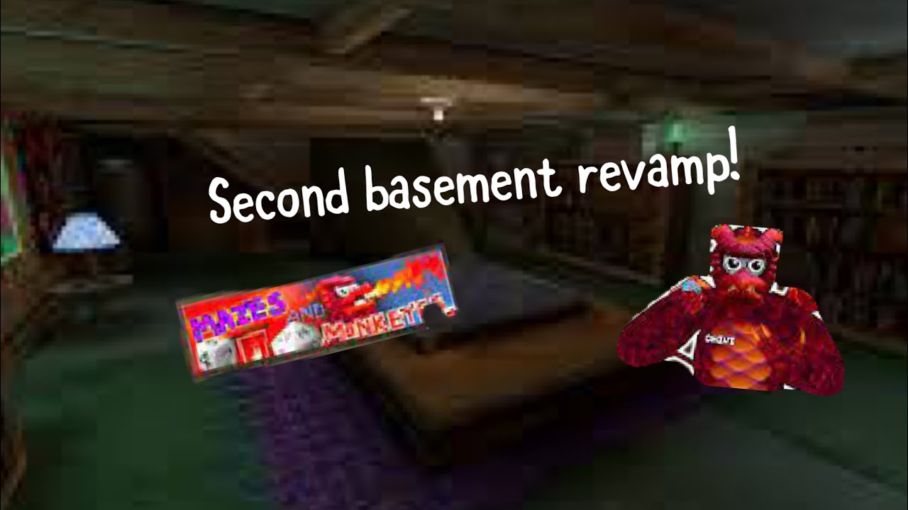 Gorilla tag basement got a second revamp?! - YouTube