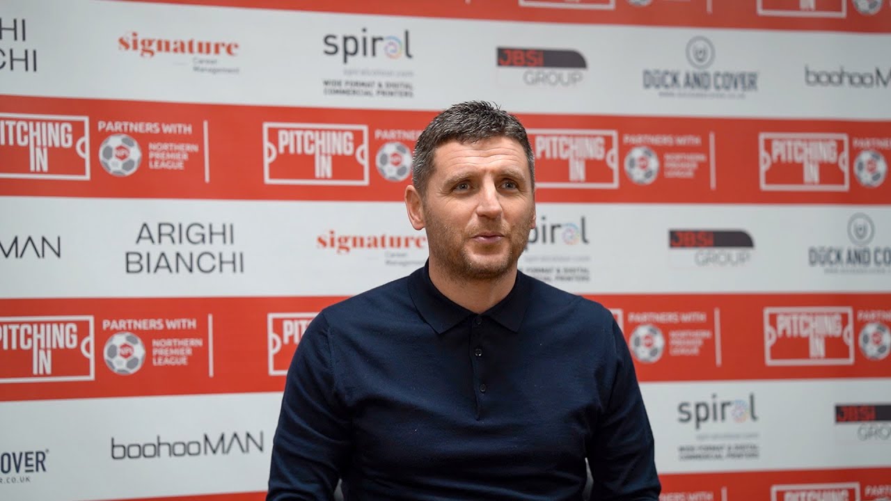 Alex Bruce after Dorking victory - YouTube