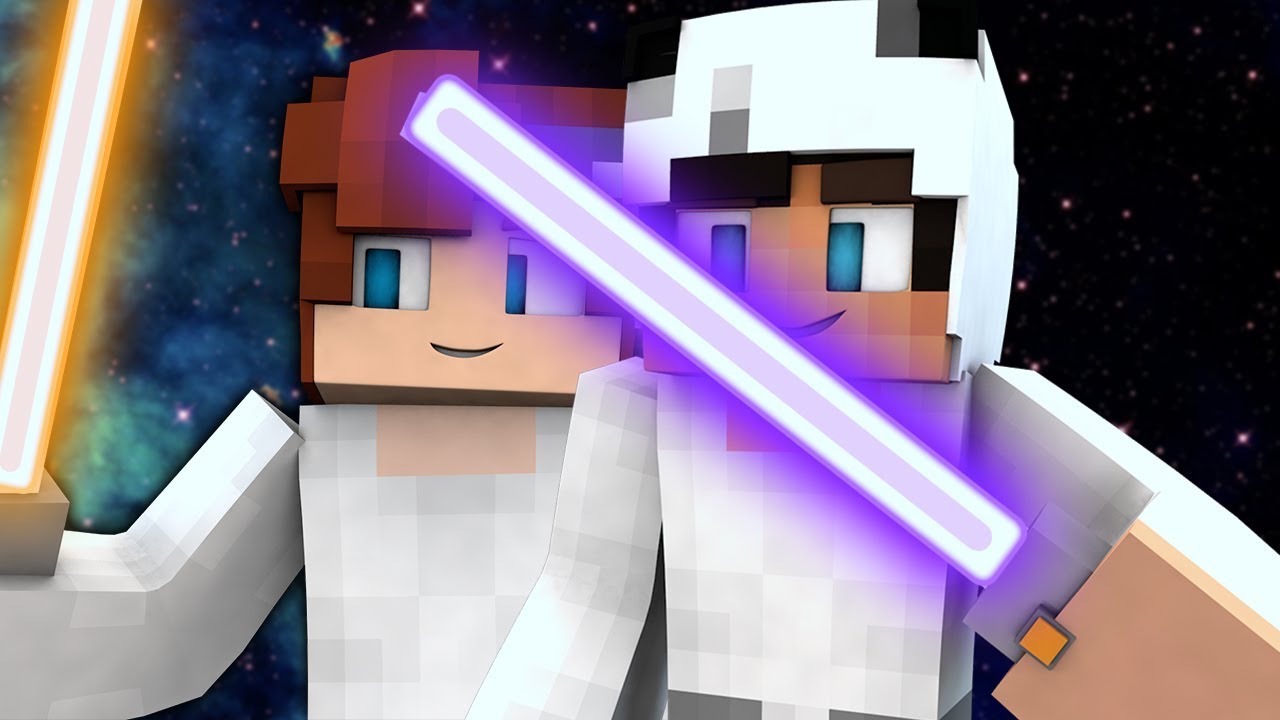 LIGHTSABER FIGHT! | Minecraft Star Wars Origins (Star Wars Minecraft ...