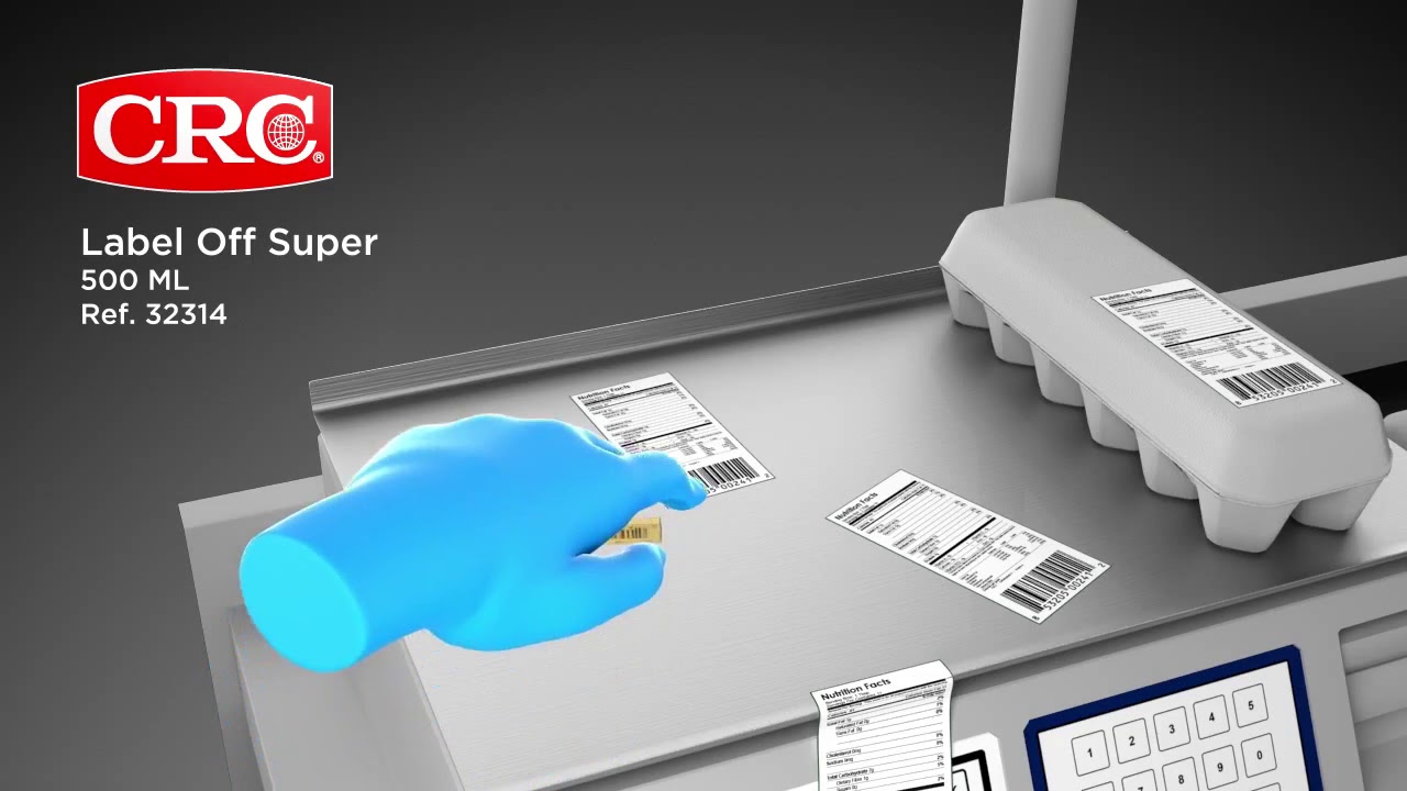 CRC Label Off Super Animated Product Video - YouTube