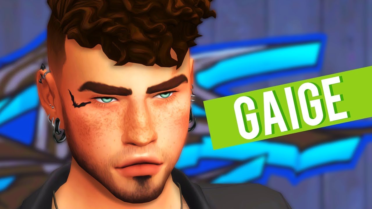 GAIGE IVERSON 🖤 | THE SIMS 4 CREATE A SIM - YouTube
