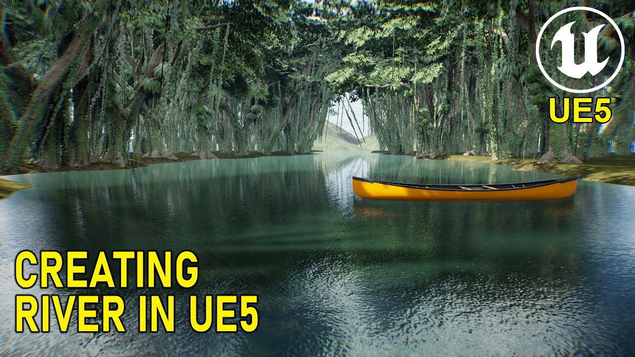 Unreal Engine 5 Simple Environment River #27 - YouTube