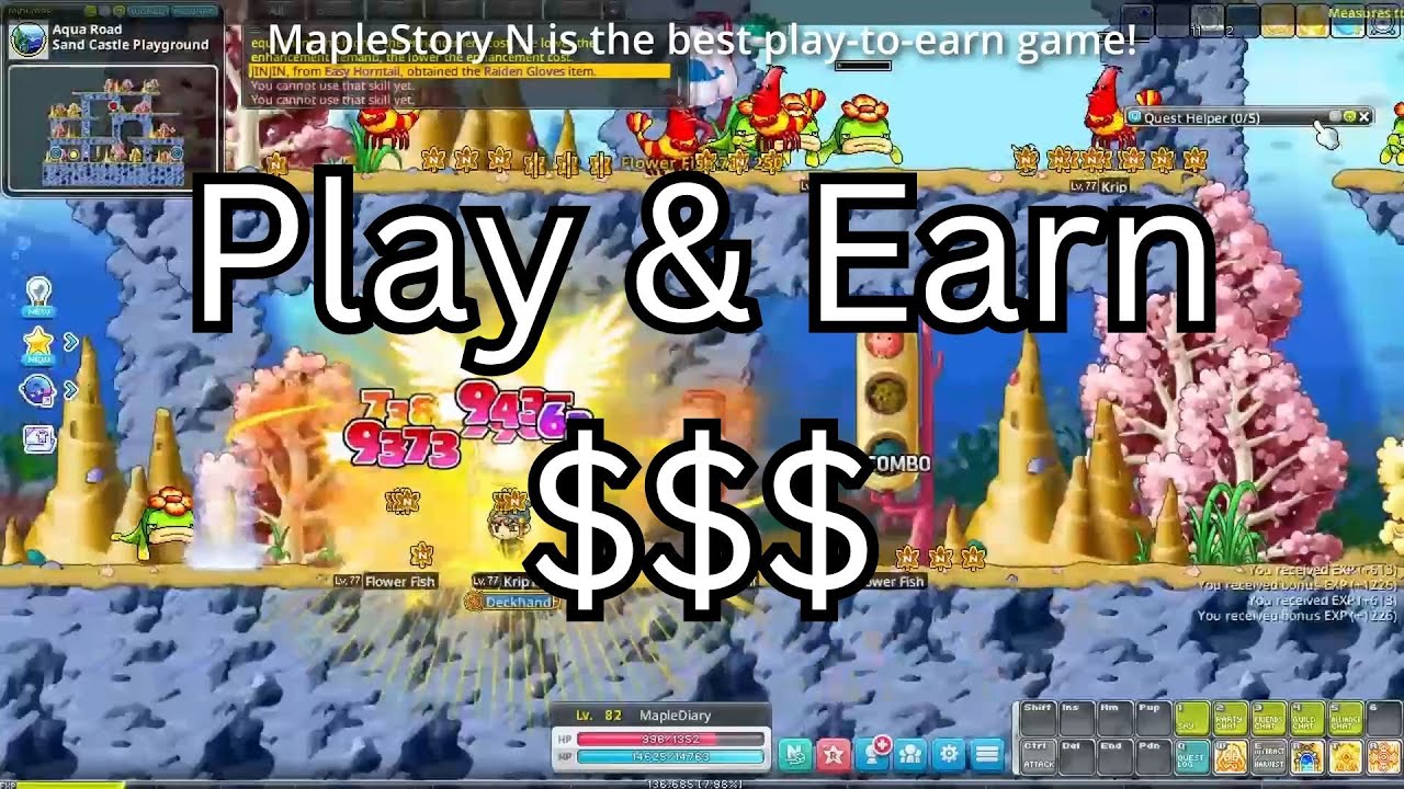 Out of This World Skill in MapleStory N 🌌 Must-See Gameplay! #NXPC # ...