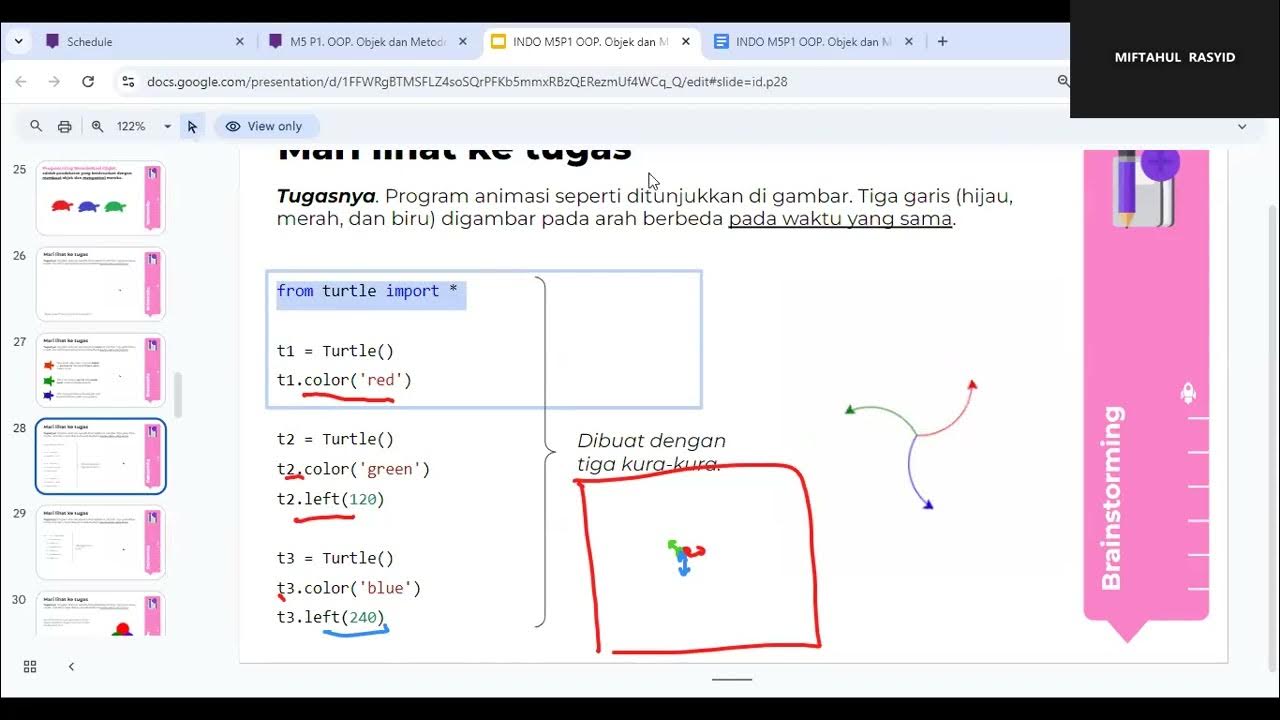 2024.10.15 Python Start -M5P1 OOP Objek dan Metode - YouTube