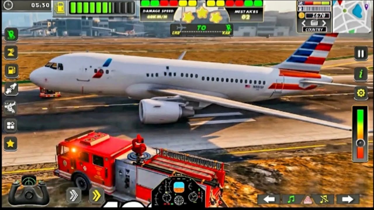 City Pilot Emergency Landing Cessna 750 Citation - Flight Airplane ...