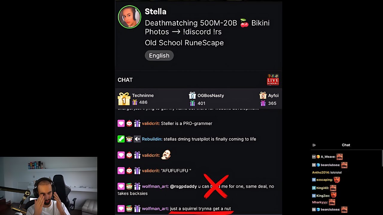 Loyal Viewer Gets Exposed Simping For Stella - YouTube