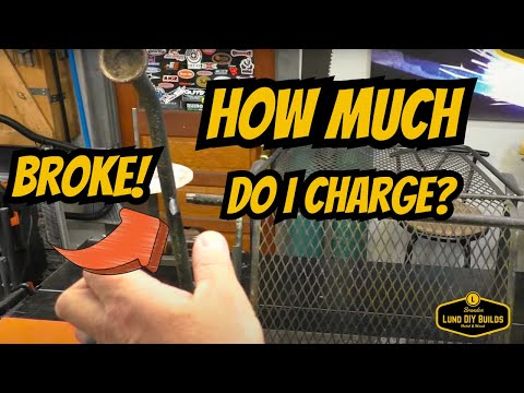 How I Price Out Small Jobs MIG Welding Repair Project